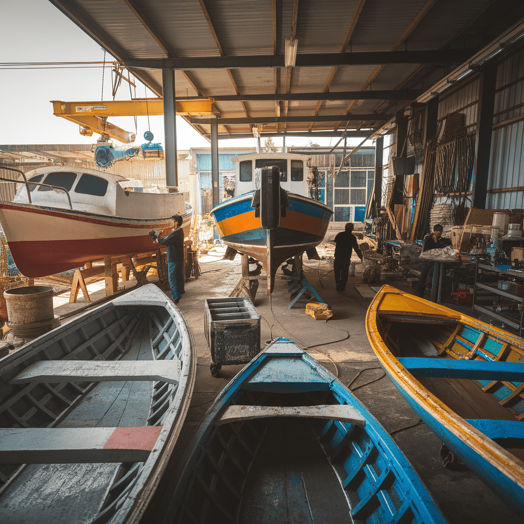 MarineWorks Thailand - Professional Fishing Boat & Hull Repair Services