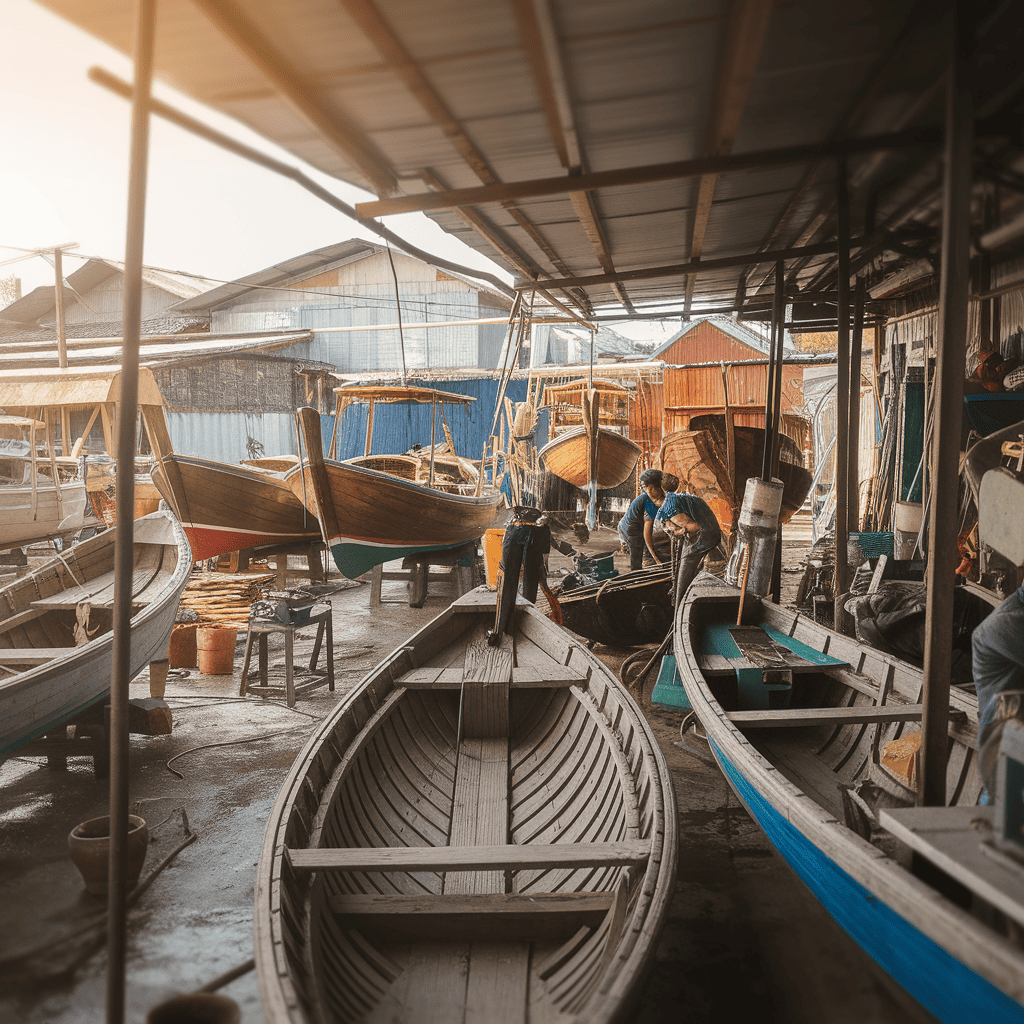 MarineWorks Thailand - Professional Fishing Boat & Hull Repair Services